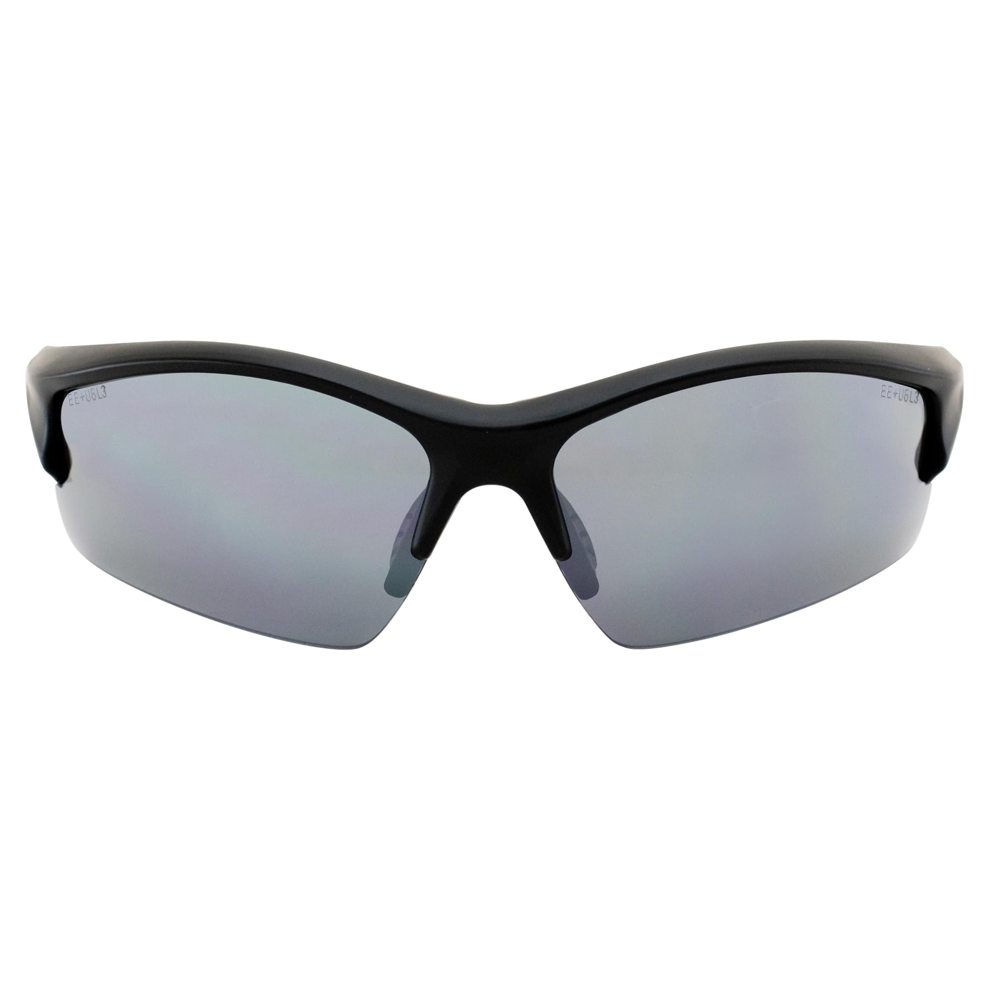 Epoch Eyewear Golf Sport Sunglasses Black with Smoke Lens and Black with Amber Lens