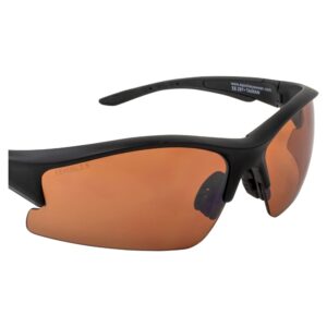 Epoch Eyewear Golf Sport Sunglasses Black with Smoke Lens and Black with Amber Lens