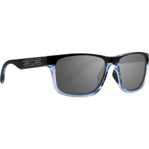 Epoch Eyewear Delta Sunglasses 2 Pair Crystal Blue Black Frame Smoke Lens Blue Mirror Lens