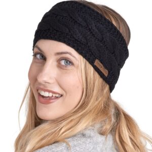 Brook + Bay Ear Warmer Headband For Women - Ear Covers For Cold Weather, Winter Headband, Fleece Headband & Knit Ear Warmer Headband