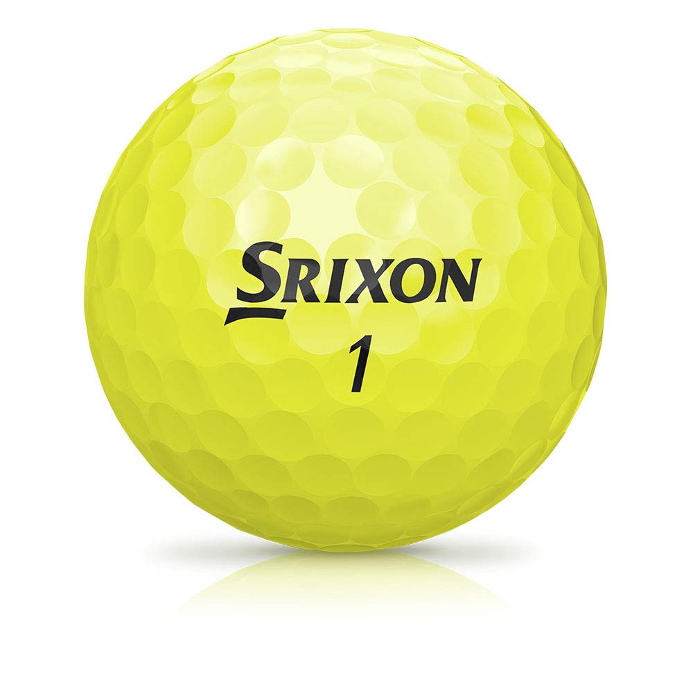 Srixon Soft Feel Golf Balls, Yellow (One Dozen)