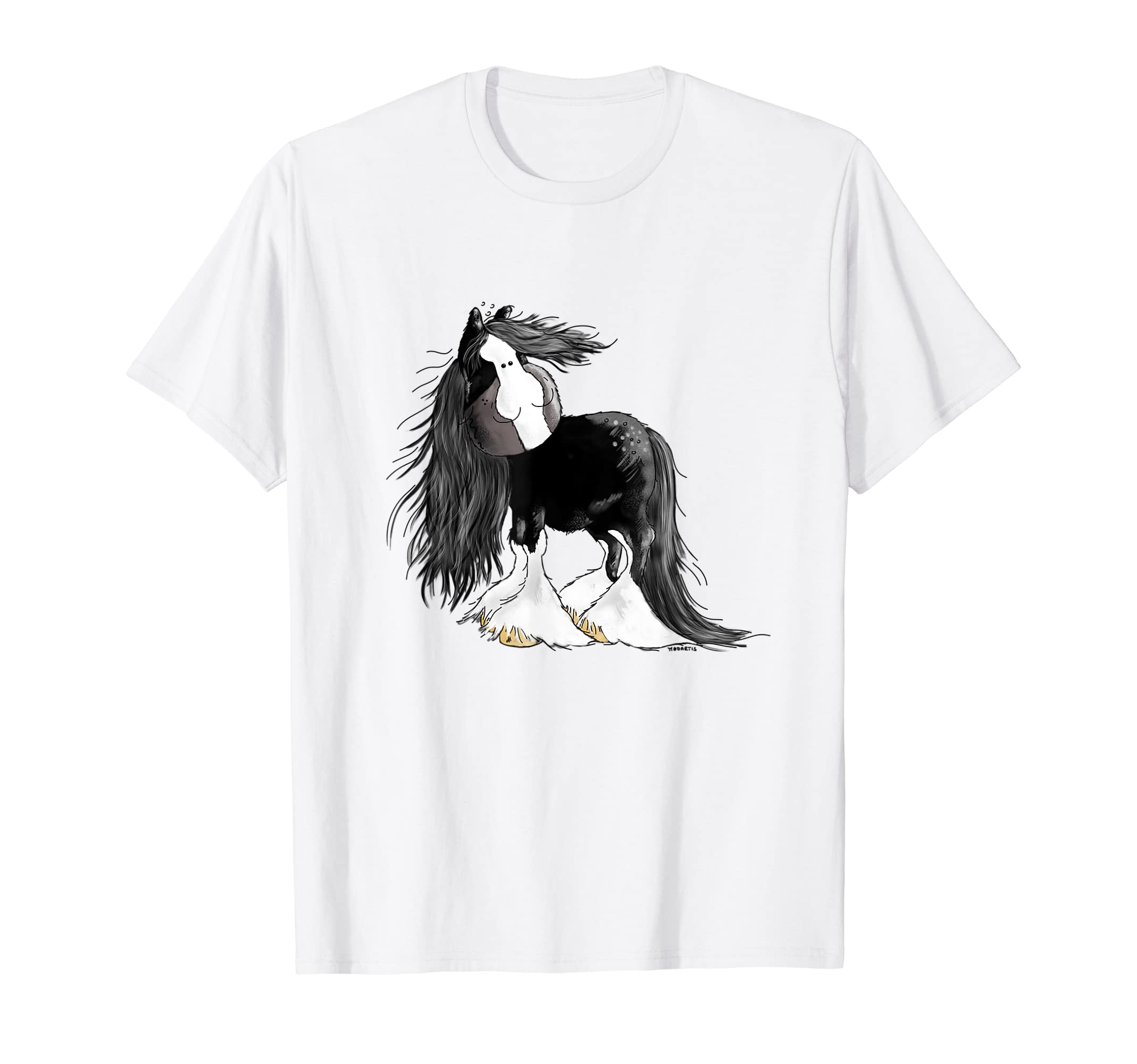 Awesome Shire Horse I Coldblood Horses I Shire Horses Rider T-Shirt