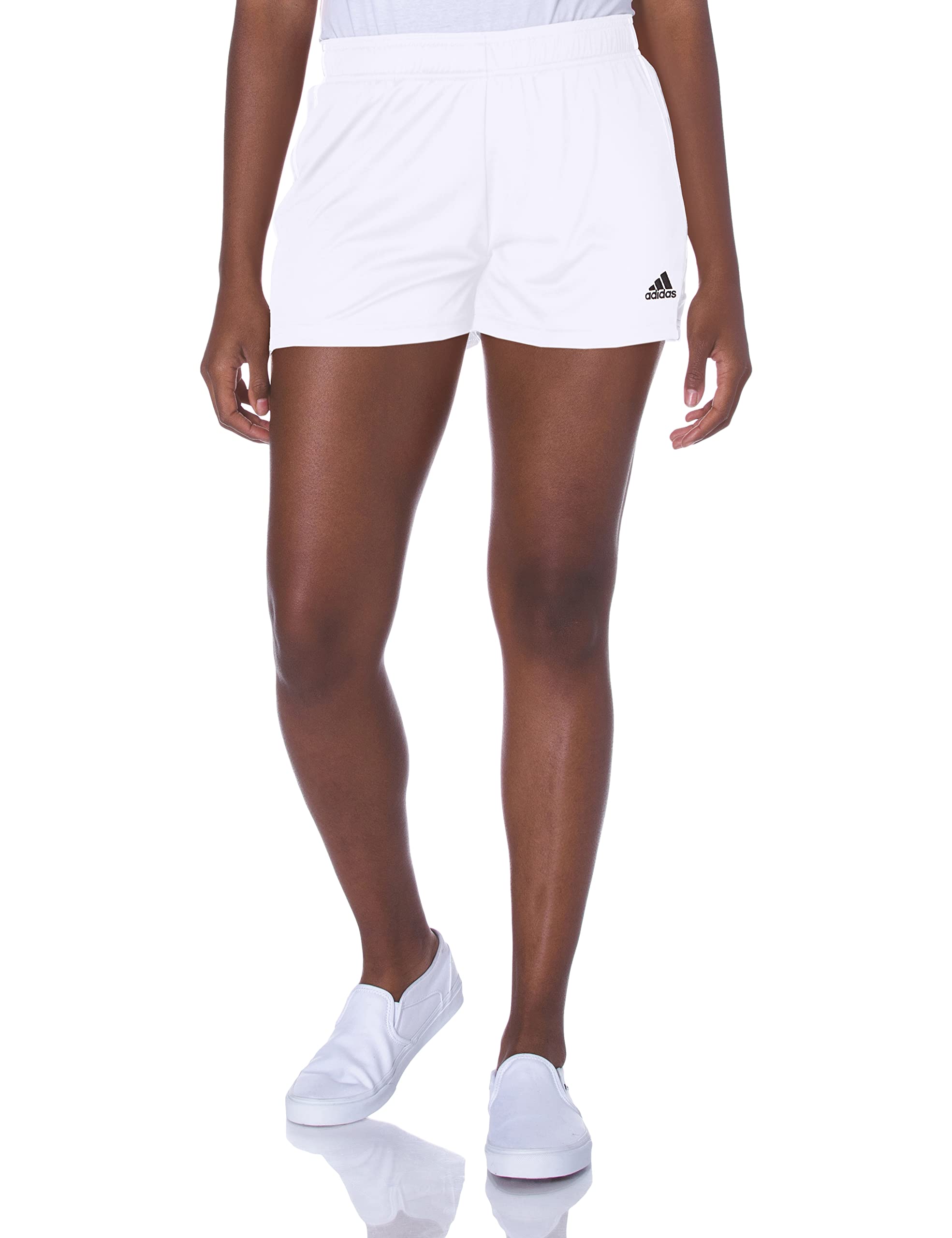 adidas Women's Tastigo 19 Shorts, White/White, X-Large