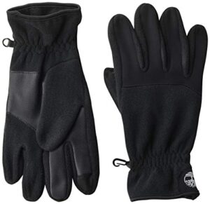 timberland men's performance fleece glove with touchscreen technology accessory, black, l