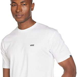 Vans Guys' Short Sleeve Left Chest Logo Tee White L