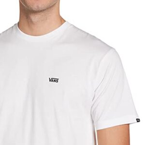 Vans Guys' Short Sleeve Left Chest Logo Tee White L