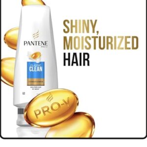 Pantene Classic Clean Conditioner, 24 fl oz, Twin Pack