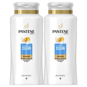 pantene, shampoo, pro-v classic clean, 25.4 fl oz, twin pack