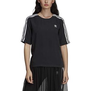 adidas originals 3-stripes tee black 1 sm