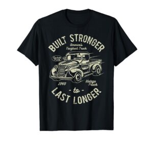 truck shirt built stronger 1949 classic truck shirt vintage