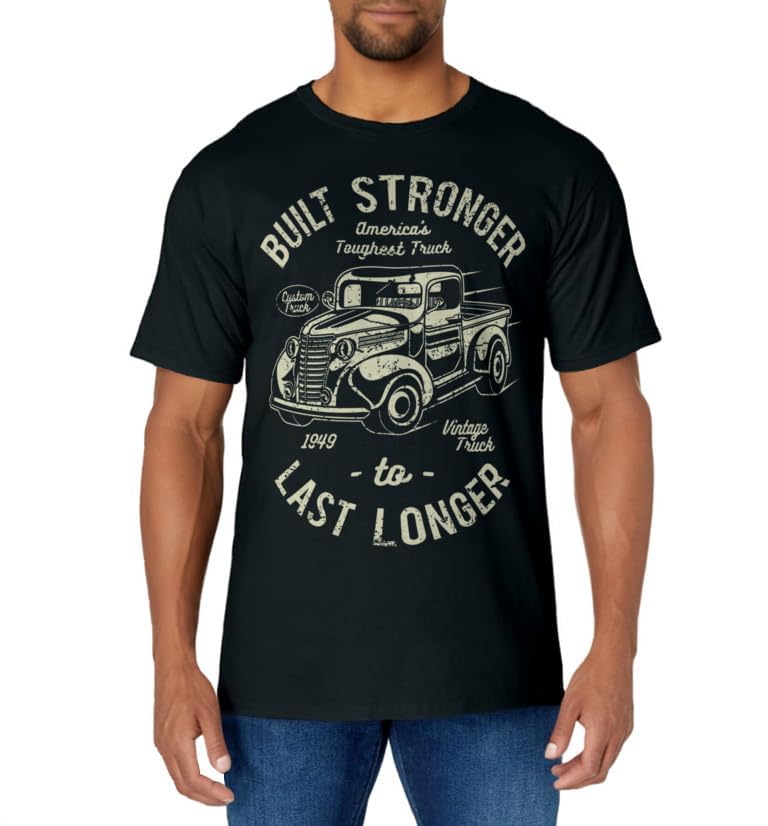 Truck Shirt Built Stronger 1949 Classic Truck Shirt Vintage