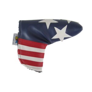 Sunfish Leather Golf Blade Putter Cover Liberty USA !