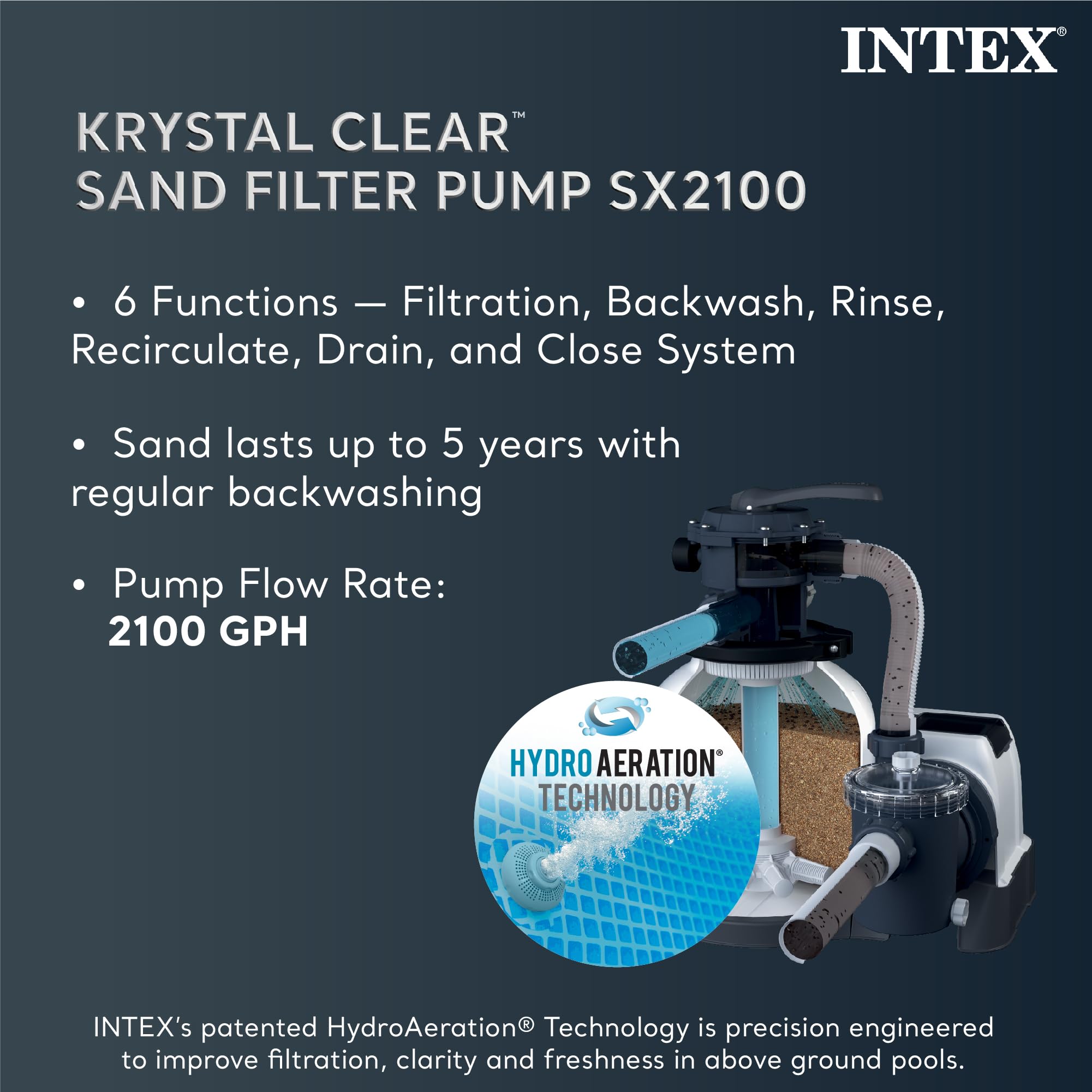 Intex 26363EH Ultra XTR Deluxe Rectangular Above Ground Swimming Pool Set: 24ft x 12ft x 52in – Includes 2100 GPH Sand Filter Pump – SuperTough Puncture Resistant – Rust Resistant – Easy to Assemble