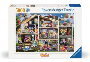 puzzle ravensburger - gelini - dollhouse, 5.000 piese (17434)