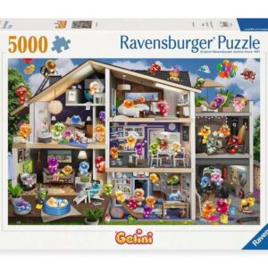 Puzzle Ravensburger - Gelini - Dollhouse, 5.000 piese (17434)