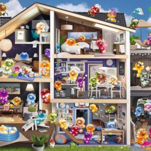 Puzzle Ravensburger - Gelini - Dollhouse, 5.000 piese (17434)