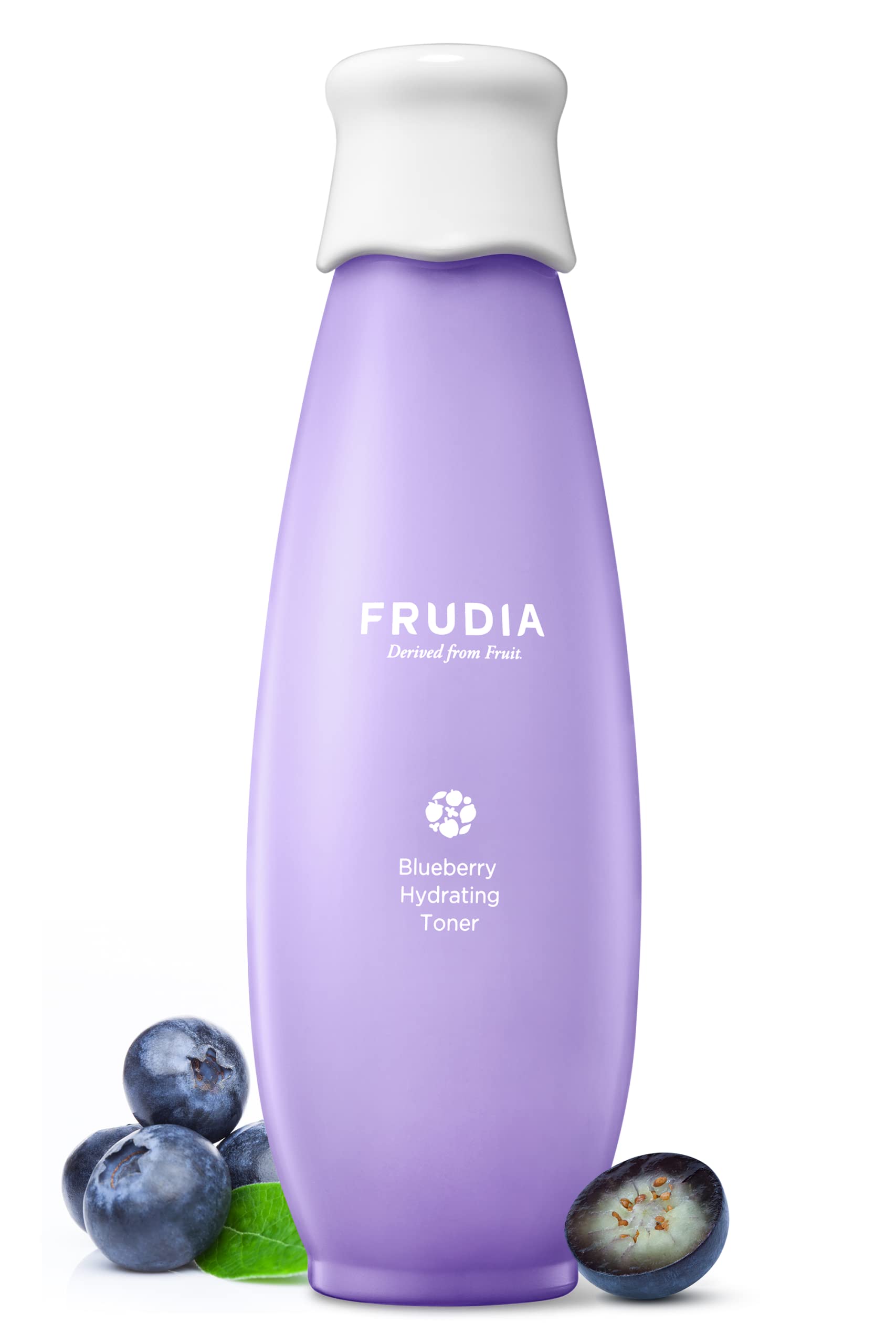 WELCOS FRUDIA Blueberry Hydrating Toner | Moisturizing Toner w/Blueberry Extract, Vegan Panthenol, WS BS Care EX | Korean Skin Care Toner for Sensitive Skin | Face Toner for Men & Women (6.59 fl oz)