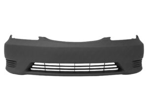 mbi auto - primered, front bumper cover fascia for 2005 2006 toyota camry w/out fog 05 06, to1000284