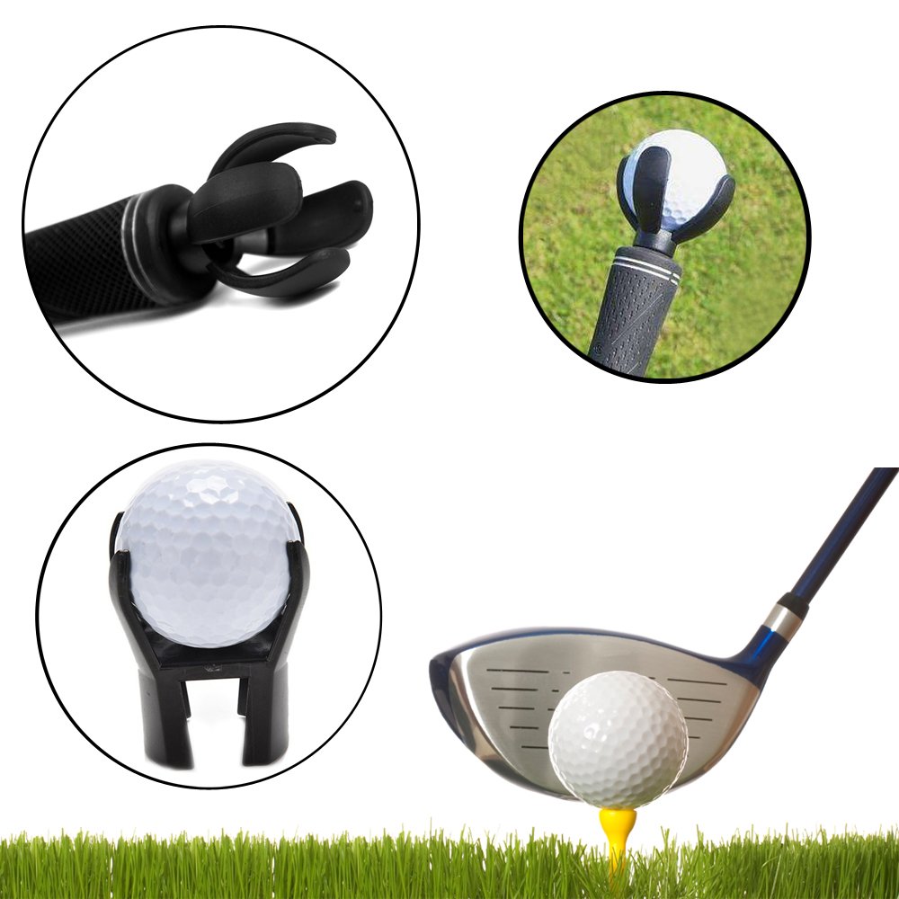 Ximimark 5 Pcs Golf Ball Pick Up Back Tool Saver Claw Putter Grip Retriever Grabber Hot