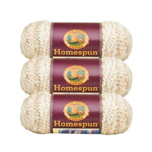 lion brand homespun yarn (3-pack) pearls 790-412