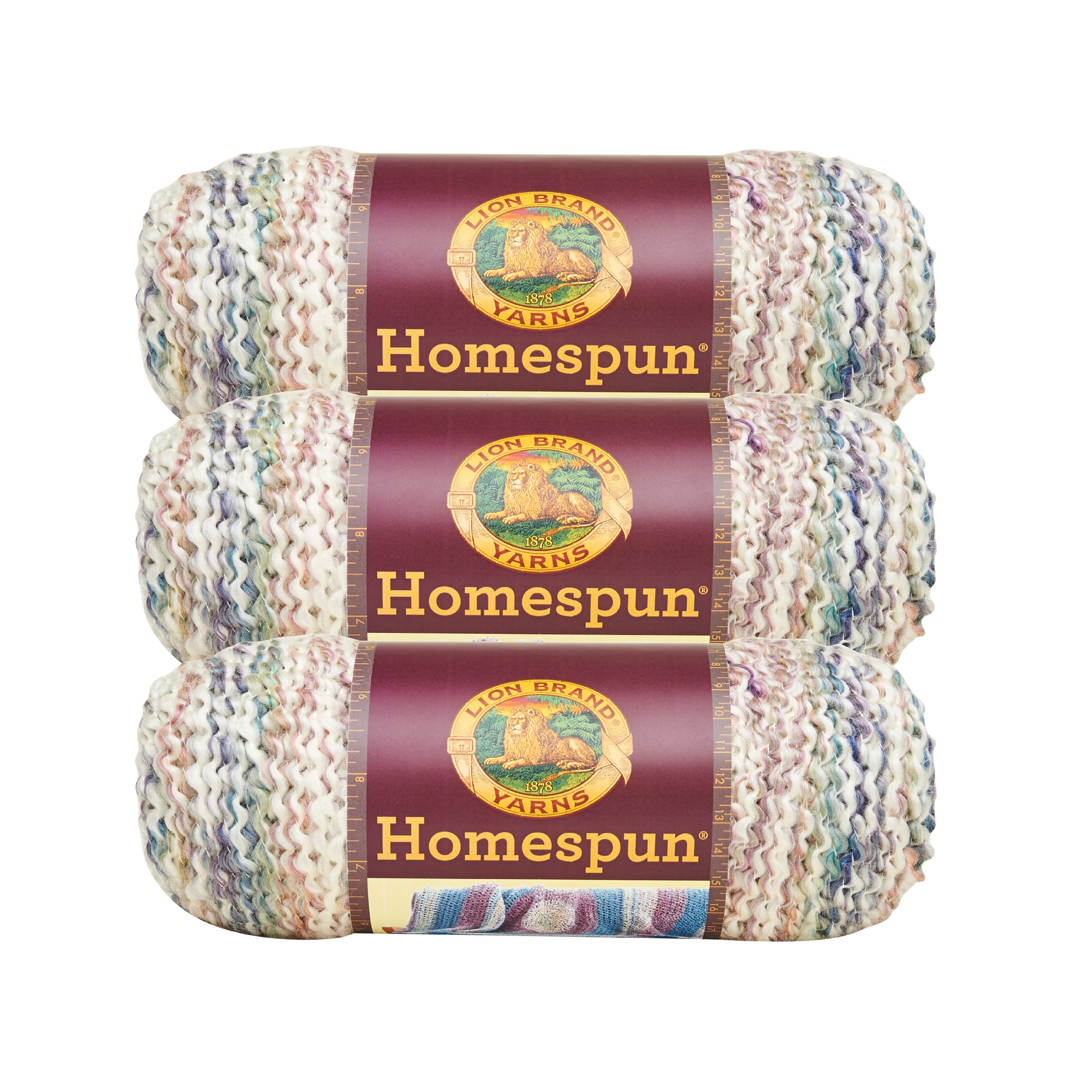 Lion Brand Homespun Yarn (3-Pack) Tudor 790-315