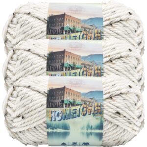 lion brand hometown usa yarn (3-pack) aspen tweed 135-302