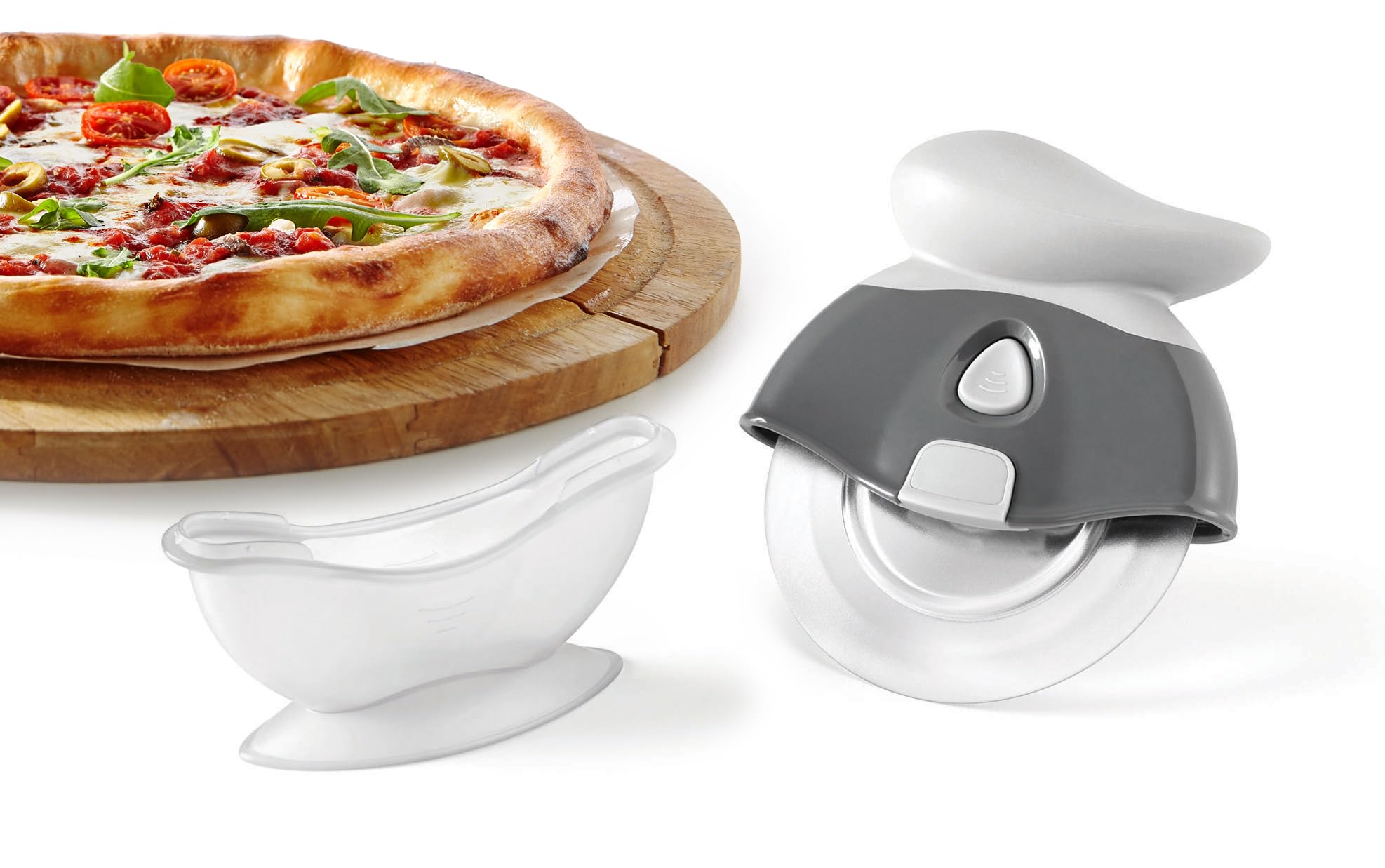 Starfrit Tritan Blade Pizza Wheel, Silver