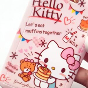 Hello Kitty Key Chain for Girls Women | Hello Kitty Figures Sanrio Birthday Gift Bag Accessories (pink)