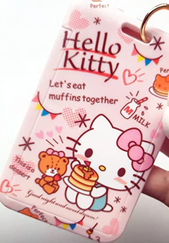 Hello Kitty Key Chain for Girls Women | Hello Kitty Figures Sanrio Birthday Gift Bag Accessories (pink)