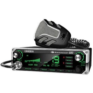 uniden bearcat 880 40-channel cb radio with 7-color digital display