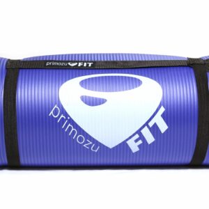 Primozu FIT Ultra-Thick Yoga Mat (BLUE, 5/8")