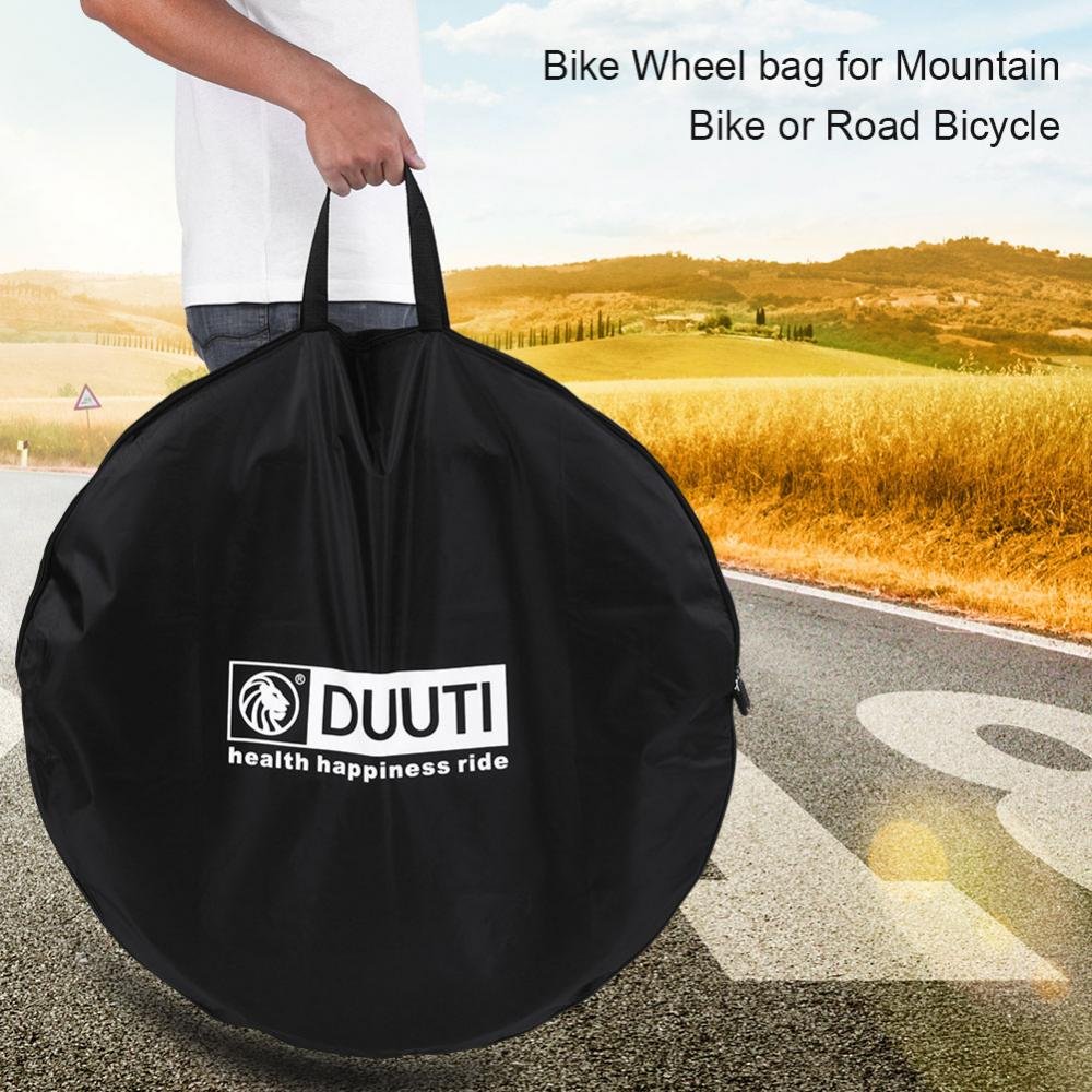 Wheel Carrying Bag, Nylon Mountain Road Bike Soft Storage Protective Carrier Wheel Bag (29inch)