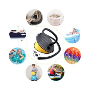 Portable Foot Air Pump / 3 litres Air Pumping Inflator for Outdoor Inflatable Devices - Swimming Pool, Balloon, Swim Ring, Camping Bed, Yoga Ball, Floating Toy, Sofa, Beach Cushion