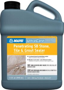 mapei ultracare penetrating sb stone, tile & grout sealer_quart