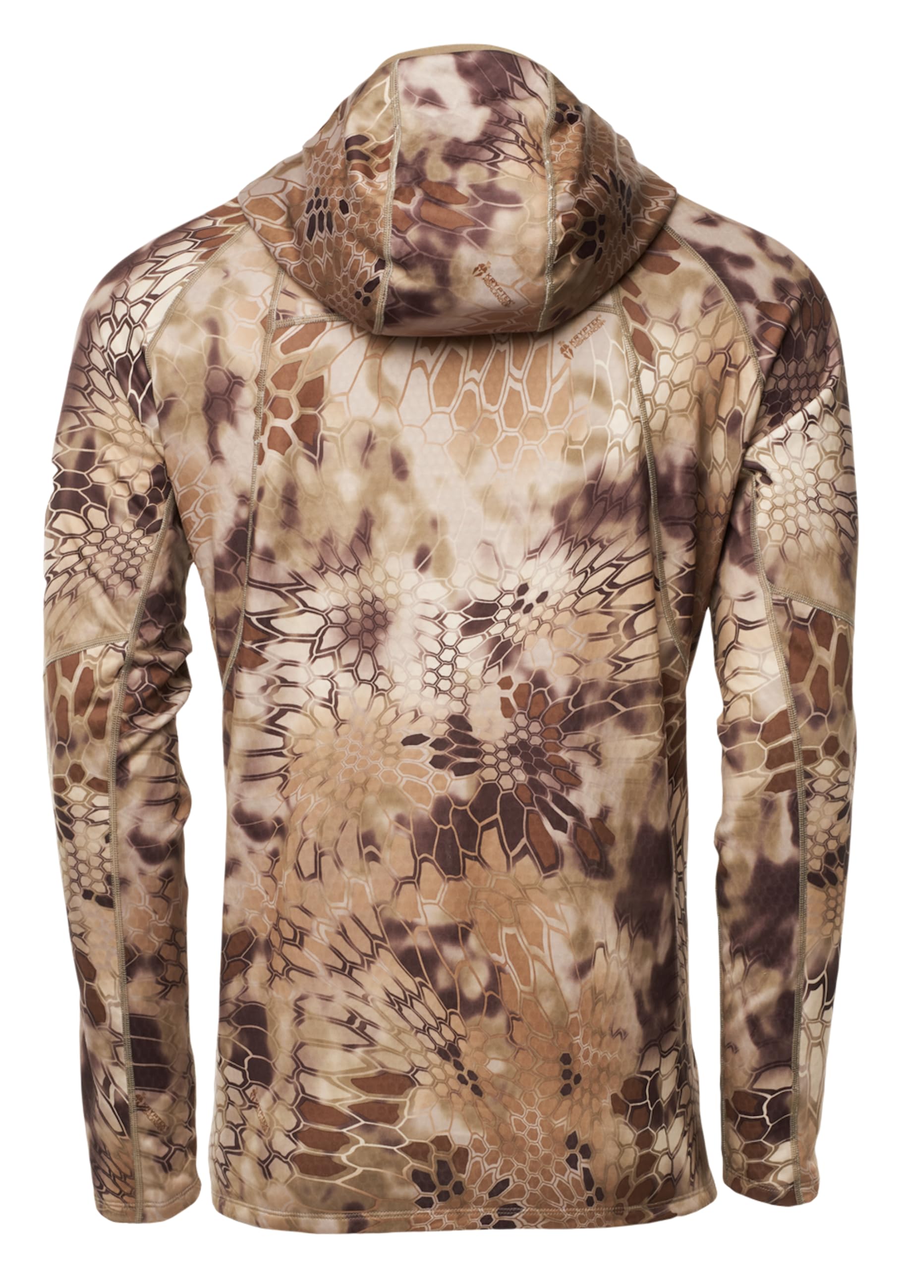 Kryptek Men's Standard Cronos Technical Camo Hunting Hoodie, Highlander, XL