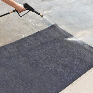 Oil Spill Mat (36"x 48"), Premium Absorbent Garage Floor Oil Mat – Reusable – Oil Pad Contains Liquids, Protects Garage Floor Surface (Large)