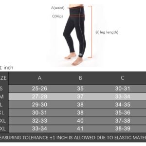 Dizokizo Wetsuit Pants 3mm Thermal High Waist Long Neoprene Trousers Diving Pants for Men Women (2XL)