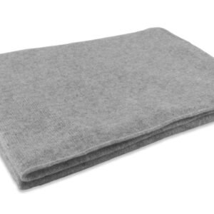 Jet&Bo 100% Pure Cashmere Lightweight Travel Wrap, Shawl & Scarf Gray, Storage Bag + Gift Box