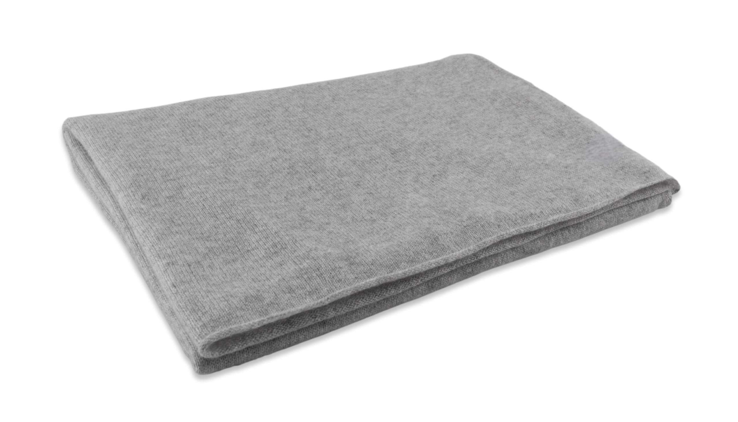 Jet&Bo 100% Pure Cashmere Lightweight Travel Wrap, Shawl & Scarf Gray, Storage Bag + Gift Box