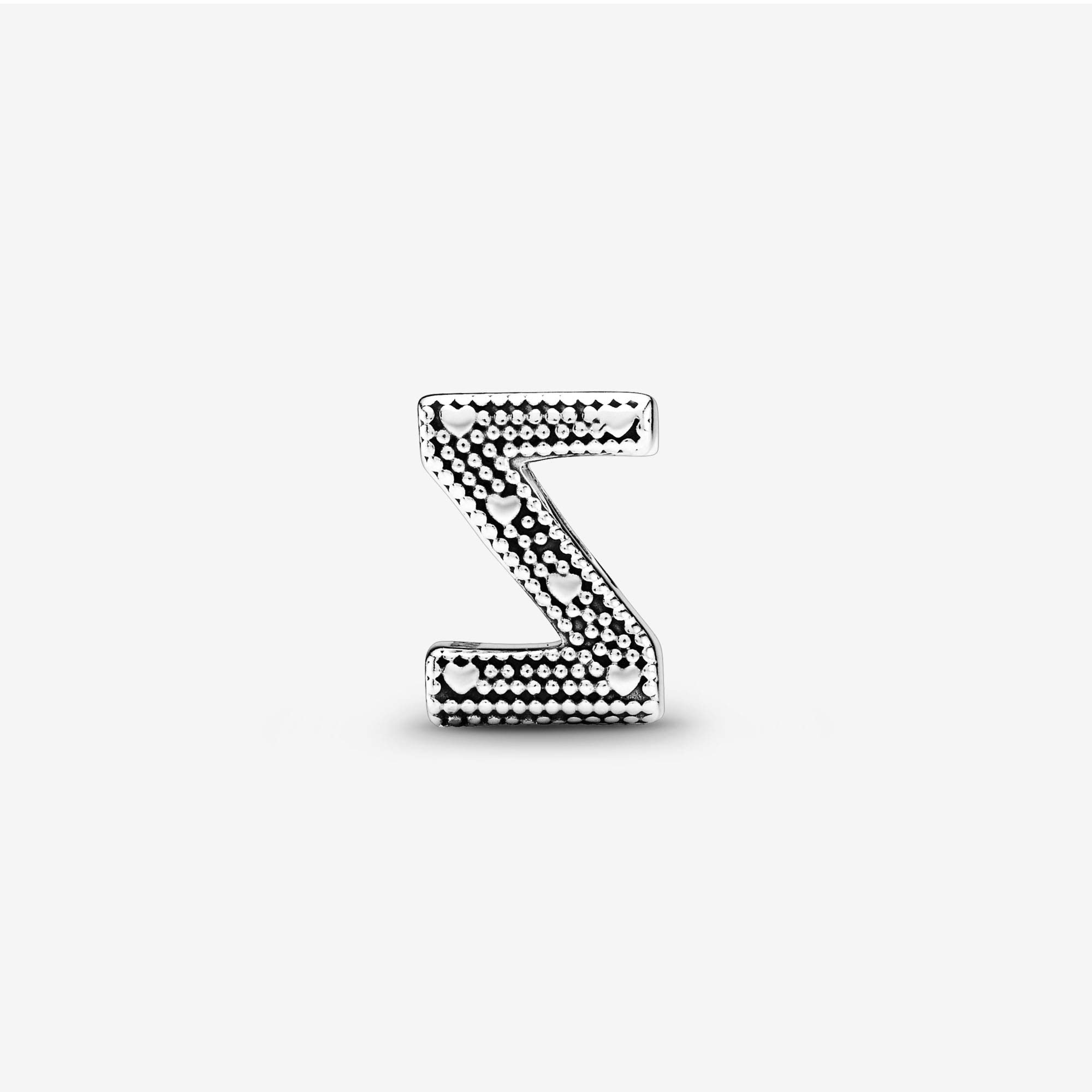 Pandora Letter Z Alphabet Charm - Compatible Moments Bracelets - Jewelry for Women - Gift for Women in Your Life - Made with Sterling Silver