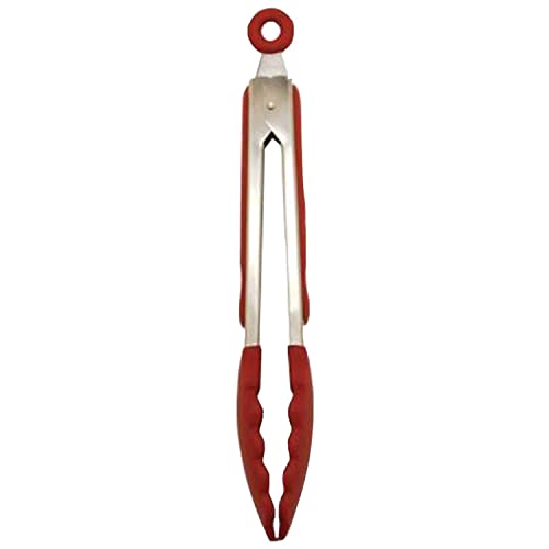 Starfrit T93290 9-Inch Silicone Tongs