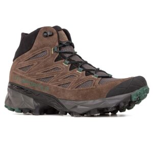 la sportiva trail ridge mid hiking shoe, mocha/forest, 45