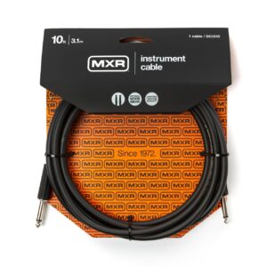 MXR DCIS10 High Performance Standard Instrument Cable (10 Ft), 2 Pack