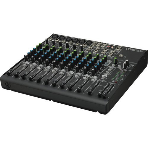 Mackie 1402VLZ4 14-Channel Compact Mixer with G-MIXERBAG-1515 Padded Nylon Mixer/Equipment Bag & PB-S3410 3.5 mm Stereo Breakout Cable, 10 feet Bundle