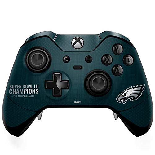 Skinit Decal Gaming Skin Compatible with Xbox One Elite Controller - Officially Licensed NFL Philadelphia Eagles Super Bowl LII Champions Design