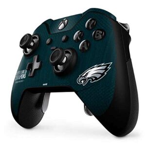 Skinit Decal Gaming Skin Compatible with Xbox One Elite Controller - Officially Licensed NFL Philadelphia Eagles Super Bowl LII Champions Design