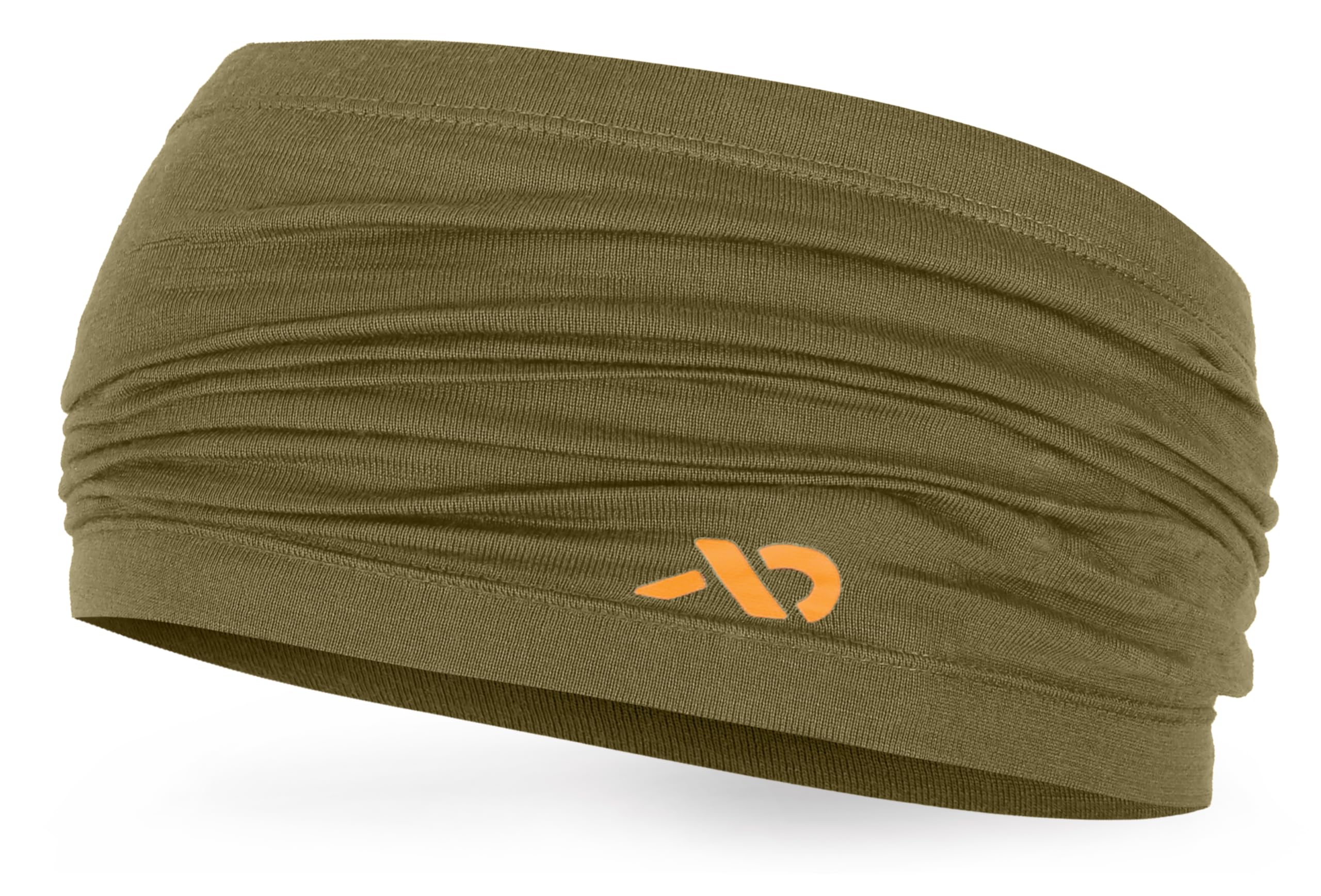 First Lite Headband - Flexible Ultralight Merino Wool Hunting Headband - Conifer - One Size