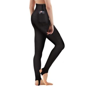 ctrilady women's wetsuit pants premium 2mm neoprene sauna leggings for workout swimming surfing and snorking (black, s)