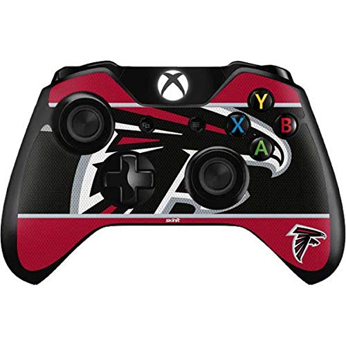 Skinit Decal Gaming Skin Compatible with Xbox One Controller - Officially Licensed NFL Atlanta Falcons Zone Block Design