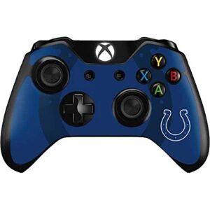 skinit decal gaming skin compatible with xbox one controller - officially licensed nfl indianapolis colts double vision design